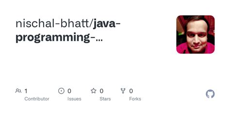 Github Nischal Bhattjava Programming Masterclass