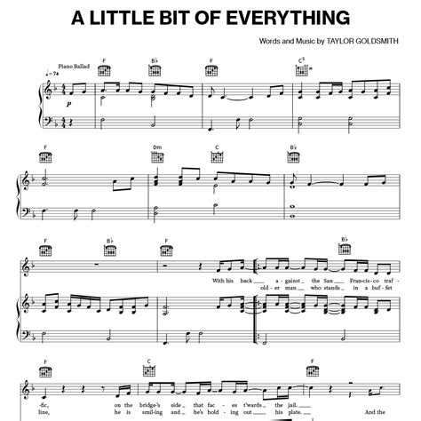 Get Dawes Sheet Music Dawes