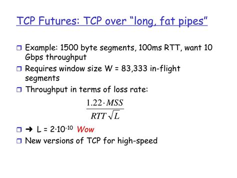 Ppt Tcp Connection Management And Congestion Control Powerpoint