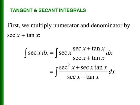 Ppt 7 2 Trigonometric Integrals Powerpoint Presentation Free Download Id 4678798