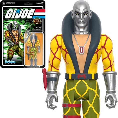 Gi Joe Python Patrol Destro 3 34 Inch Reaction Figure