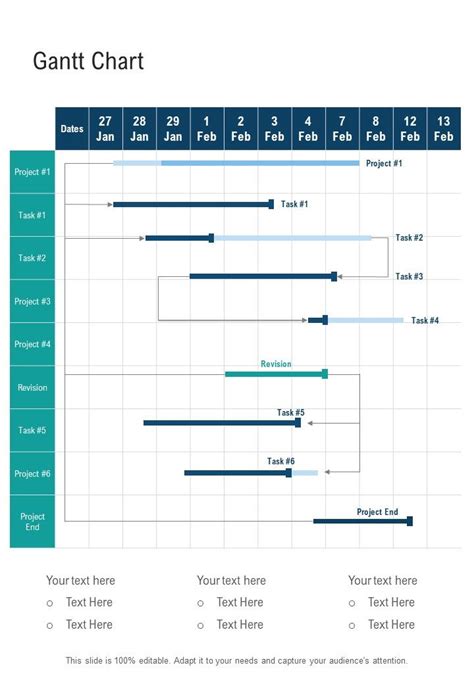 gantt chart creative service proposal one pager sample example document