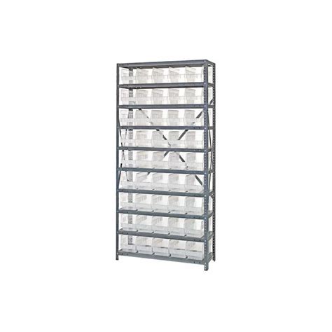 Quantum 1275 202cl Heavy Duty 10 Shelf Shelving Unit