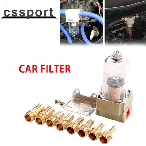 자동차 에어 필터 진공 필터 수정 필터 배수 펌프 오일 급수 부품 수동 분리기오일 필터 Aliexpress