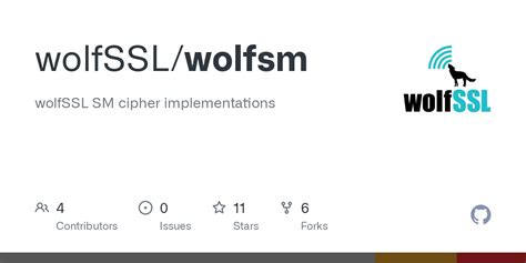 Github Wolfsslwolfsm Wolfssl Sm Cipher Implementations