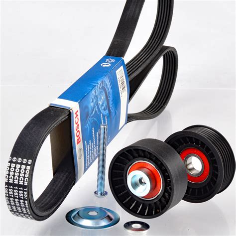 BOSCH 6PK2196 Keilrippenriemen Rollen Satz für Ford Galaxy Mondeo IV S ...