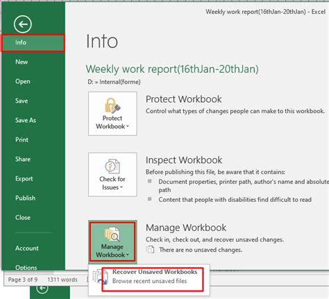 How To Recover Corrupted Macro Enabled Excel Files