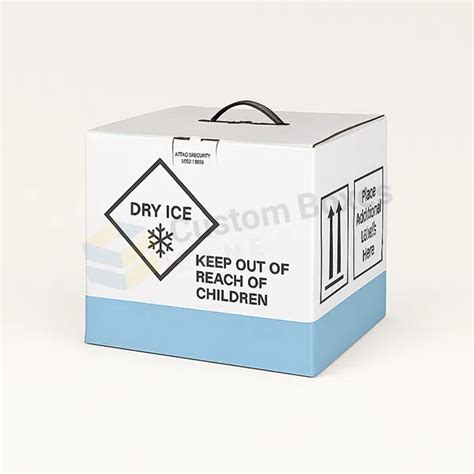 Custom Dry Ice Shipping Boxes For Safe Delivery