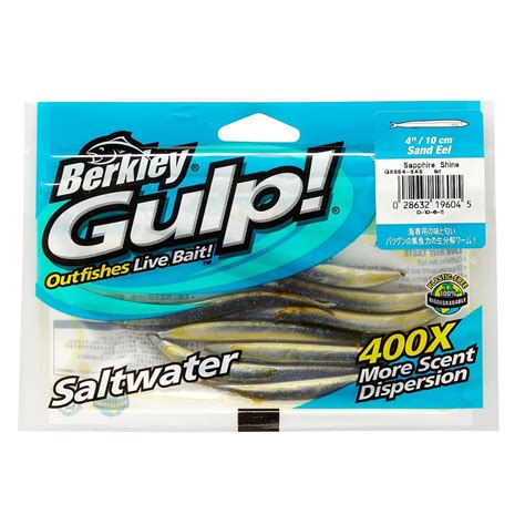 Berkley Gulp ® 5 In Saltwater Sand Eel Baits 6 Pack Academy