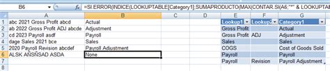 Excel Lookup If Cell Contains Text From Lookup Columns Return Third