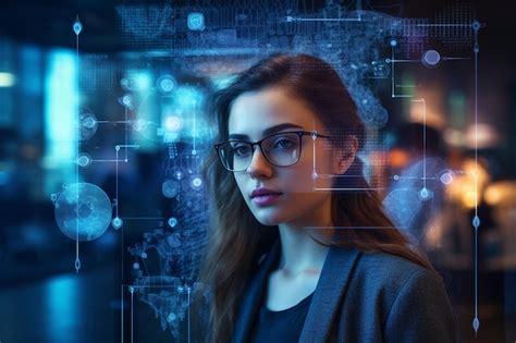 Businesswoman Using A Digital Signature For Document Verification