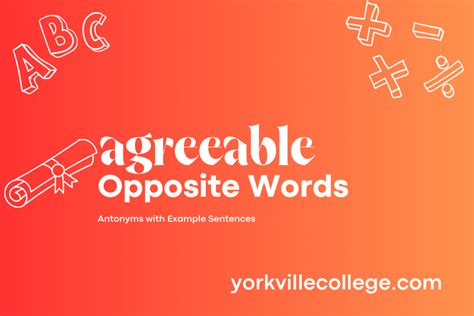 What Is The Opposite Of Agreeable Example Sentences