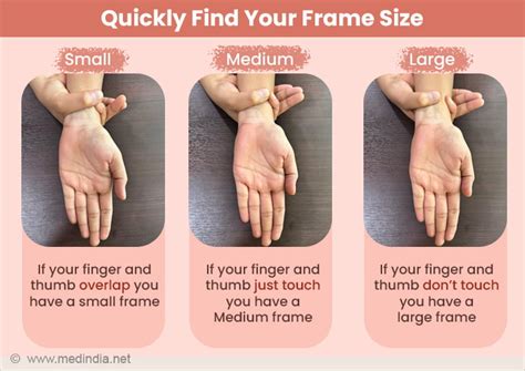 bmi calculator female frame size chart inches