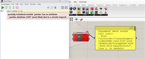 How To Run Pandas In Gh2 Grasshopper Mcneel Forum