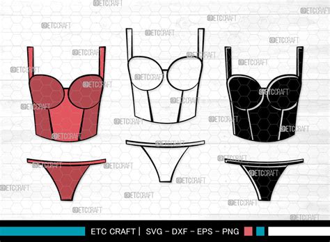 Lingerie Clipart Svg Womens Lingerie Svg Sexy Sleepwear Svg Bra Svg