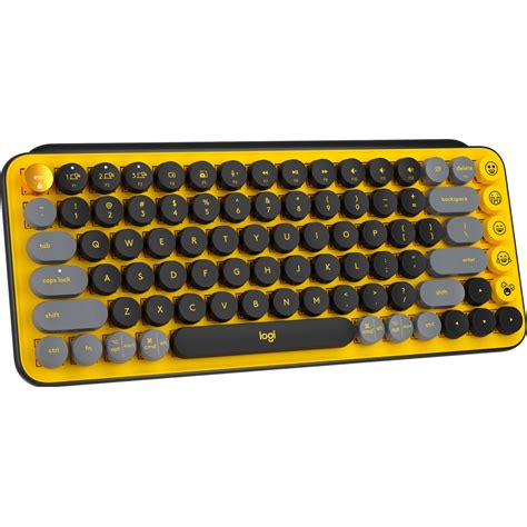 Happy Tappy X Logitech Pop Keys Typewriter Keyboard With Customizable