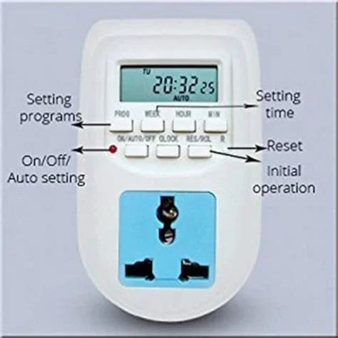 Programmable Timer Switches At ₹ 400 Piece In Faridabad Id 2850154647373