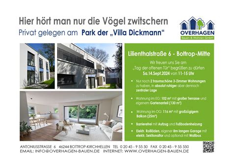 Tag Der Offenen Tür Am Park Der Villa Dickmann