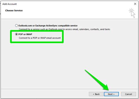 Manually Add Email Account To Outlook Windows Knowledge Base ScalaHosting