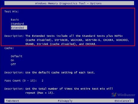 How To Do A RAM Test With Windows Memory Diagnostic WinBuzzer