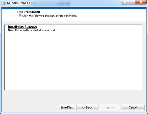 Are There Any Ways To Faciliate The Afe5809 Configurations Data