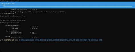 Vhdx File Is Getting Increased And Unable To Optimize Compact Diskspace Windowstechpro