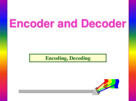 Pdf Encoder And Decoder Encoding Decoding Multiplexer