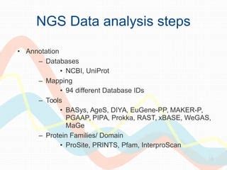 NGS Pipeline Preparation Tools Selection PDF Databases Computer Software And Applications