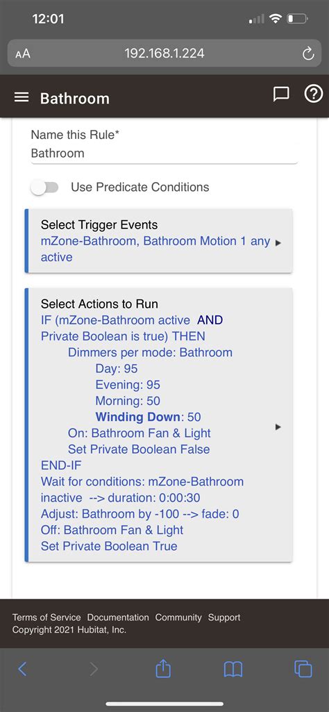 Totally Confused With Private Booleans And Rule Machine All Things Rule Machine Hubitat