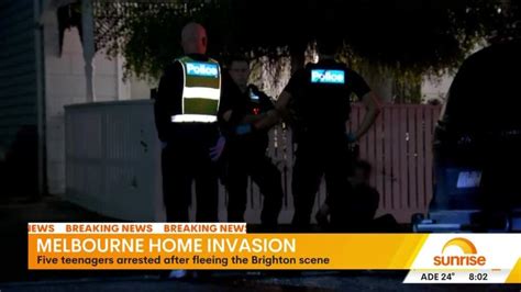 Five Teenagers Arrested Over Melbourne Home Invasion 7news