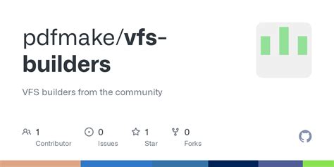 Github Pdfmakevfs Builders Vfs Builders From The Community · Github