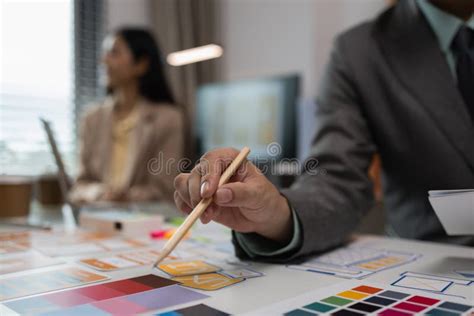 Drawing Website Ux Ui App For Mobile Phone Application And Development