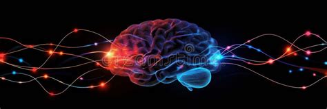 Scientific Visualization Showcasing Intricate Neuron Pathways And