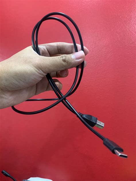 Usb C To Type B Computers Tech Parts Accessories Cables Adaptors On Carousell
