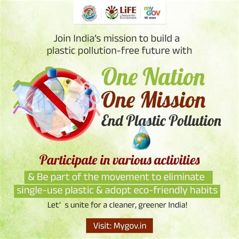 One Nation One Mission End Plastic Pollution Welcome To Kotapride
