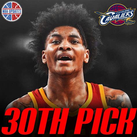 Nba Updates The Cleveland Cavaliers Have Selected Kevin Facebook