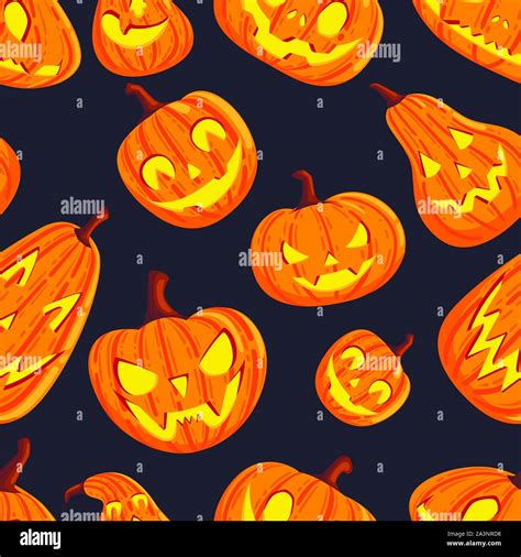 Scary Halloween Pumpkin Templates