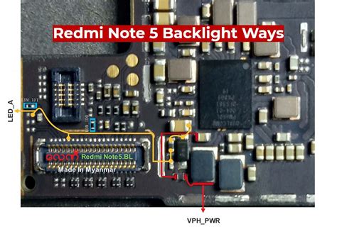 Repair Redmi Note 5 Backlight Ways Display Light Solution