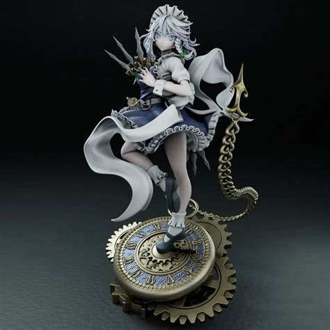Sakuya Izayoi Touhou Includes Free High Quality Models