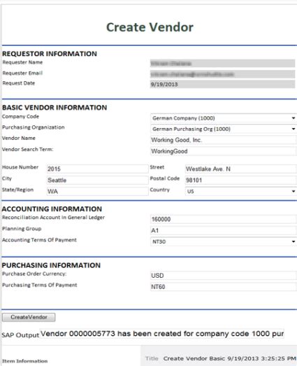 Winshuttle Vendor Master Tutorial Step 3 5 Publishing Testing And Viewing History