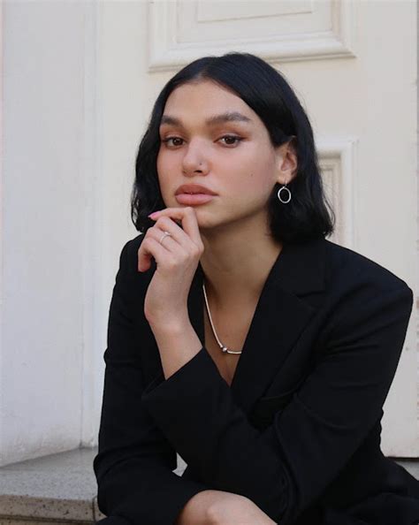 Helénia Melán Most Beautiful Trans Models In Black Blazer Womens