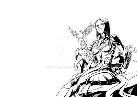 Commission Girl In Armor By Chibidamz On Deviantart