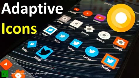 Android O Adaptive Icons Feature On Any Android Device Youtube