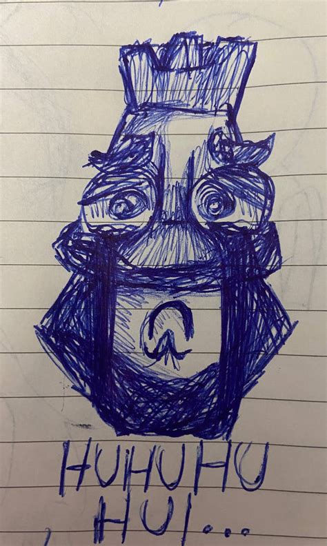 Clash Royale King Crying By Spagari On Deviantart