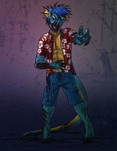 Zombie Xander Happy Halloween By Kadath R Furry
