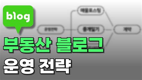 부동산 블로그 운영하는 방법 공인중개사 마케팅 어려운 분들만 보세요 Youtube