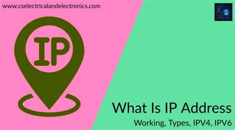 What Is IP Address Working Of IP Address Types Of It IPV4 Vs IPV6