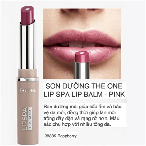 38885 Son Dưỡng Môi The One Lip Spa Lip Balm Màu Raspberry
