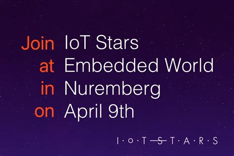 Iot Stars On Linkedin Iot Ew24 Embeddedworld24 Ew2024