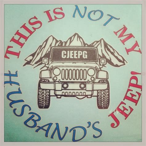 Custom Decals For Cjg Jeep Girl
